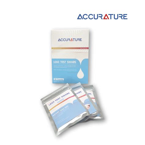 Accurature Detects Lead In House Objects Surfaces 30 Swabs Rapid Lead