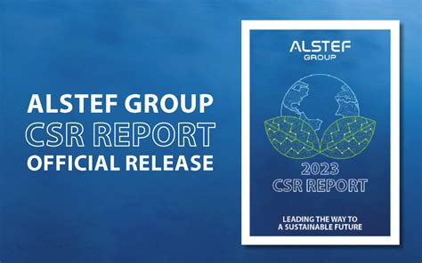 Alstef Group S Csr Report Official Release Alstef Group