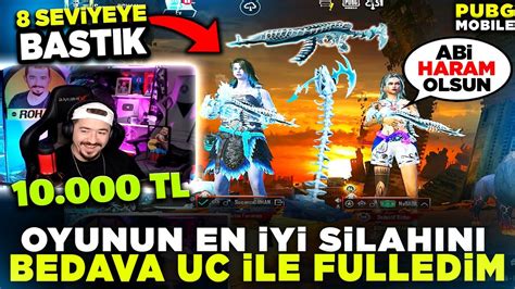 Oyunun En İyİ Sİlahini Bedava Uc İle Fulledİk Pubg Mobİle Youtube