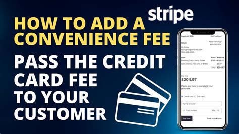how to pass the stripe fees to your customer youtube