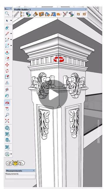 Fastest Way To Create A Classic Column In Sketchup