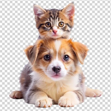 Cachorro Gatito Png