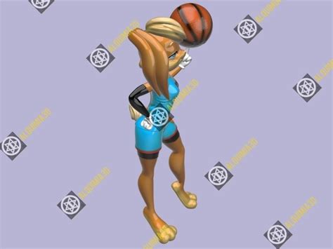 Arquivo Obj New Lola Bunny Space Jam 2 🆕 ・modelo Para Baixar E Imprimir