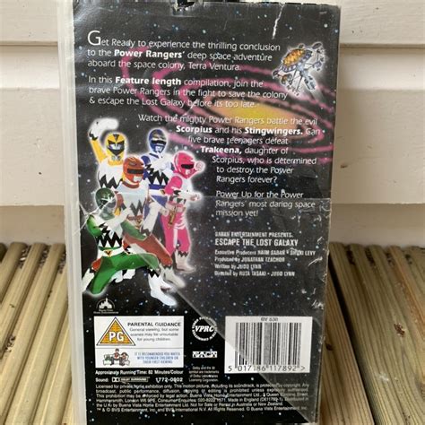 Power Rangers Lost Galaxy Escape To The Lost Galaxy Depop