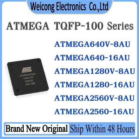 ATMEGA640V 8AU ATMEGA640 16AU ATMEGA1280V 8AU ATMEGA1280 16AU