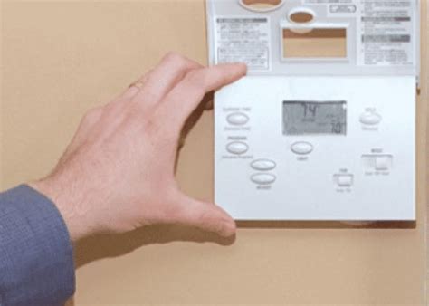 How To Set A Thermostat Academy Air
