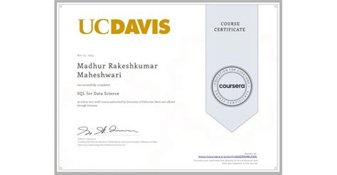 Madhur Rakeshkumar Maheshwari On Linkedin Completion Certificate For