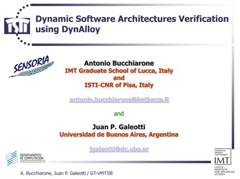 Ppt Dynamic Software Architectures Verification Using Dynalloy Powerpoint Presentation Id