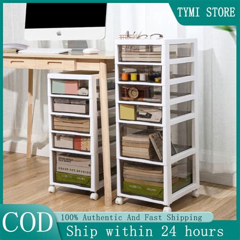 5 Layer Drawer Unit Home Office Drawer Organizers File Cabinet Cosmetic