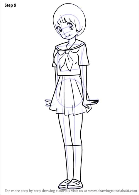 How To Draw Mako Mankanshoku From Kill La Kill Kill La Kill Step By