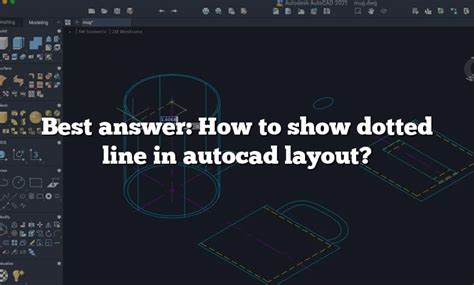 How To Draw A Dotted Line In Autocad Printable Online