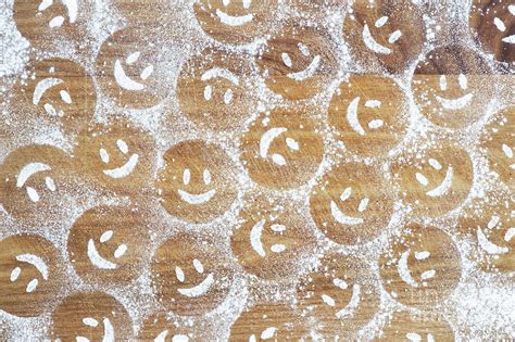 Icing Sugar Smiley Faces Photograph By Tim Gainey Pixels