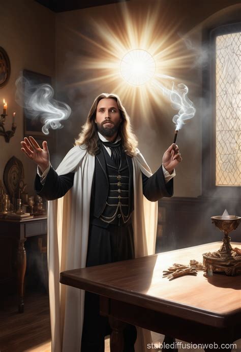 Realistic Magician Prompts Stable Diffusion Online