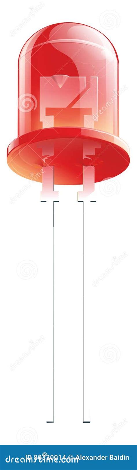 Light Emitting Diode Icon Cartoon Vector 218629601