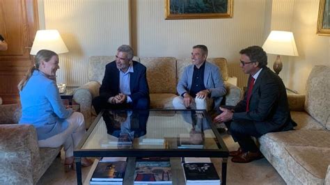 El presidente de Baleària traslada a Prohens la importancia del transporte marítimo en las Islas