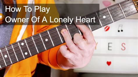 Owner Of A Lonely Heart Yes Guitar And Bass Lesson Youtube