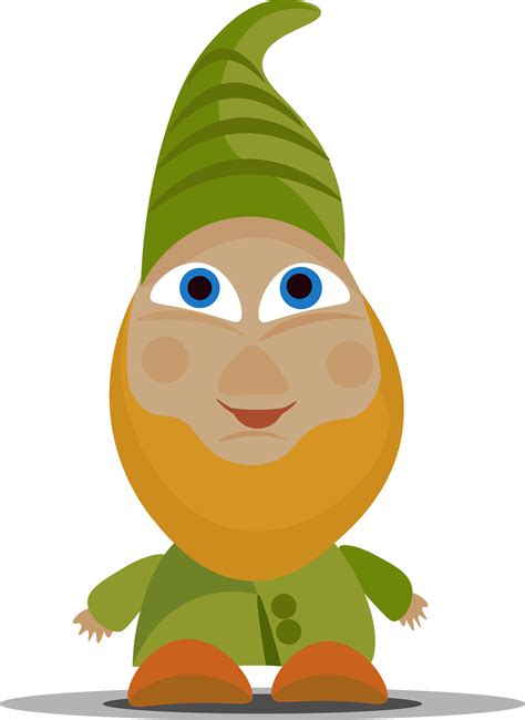 Smiling Dwarf Vector Or Color Illustration 34513107 Vector Art At Vecteezy