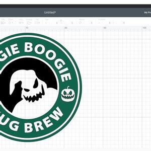 Oogie Boogie Starbuck Coffee Logo Svg Oogie Boogie Bug Brew SVG