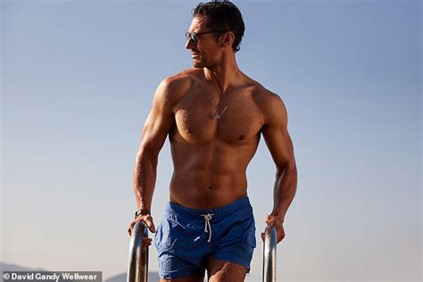 David Gandy 42 Parades His Ripped Physique As He Strips Down To Model