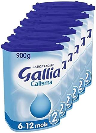 Laboratoire Gallia Calisma Lait bébé ème âge en poudre de à mois g Pack de