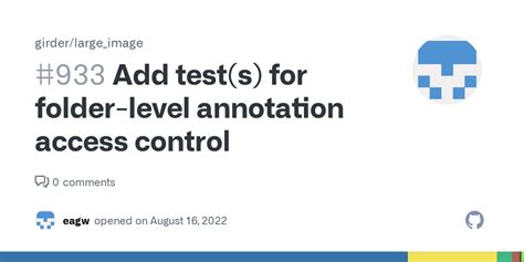 Add Tests For New Folder Level Annotation Access Control · Issue 933