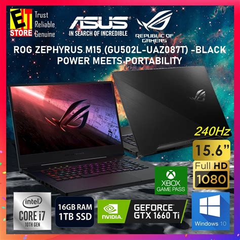 ASUS ROG Zephyrus M15 Price In Malaysia Specs RM6499 TechNave