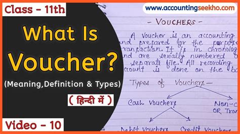 Types Of Vouchers In Accounting Information System Design Talk