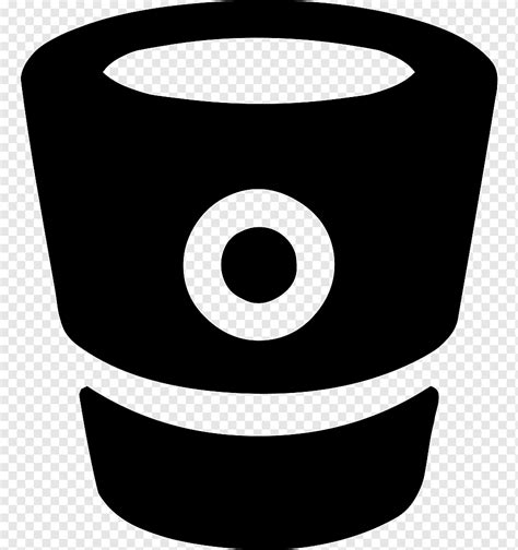 Bitbucket Black Logo Cdr Symbol Git Black And White Line