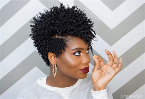 Black Natural Hairstyles For Medium Length Hair