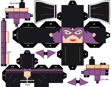 Cubeecraft Dc Super Heroes Huntress By Handita2006 On Deviantart