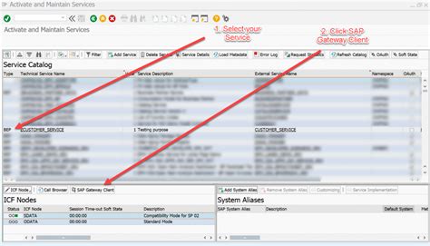 How To Register Sap Odata Service Iwfndmaintservice Go Coding