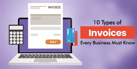 10 Types Of Invoices Every Business Must Know