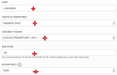 oracle gen2 cloud expanding an instances storage oracledbwr