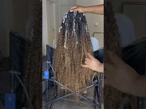 QUICK EASY KNOTLESS BOX BRAIDS TUTORIAL ON MY CLIENT KNOTLESSGODDESSBRAIDS YouTube Box