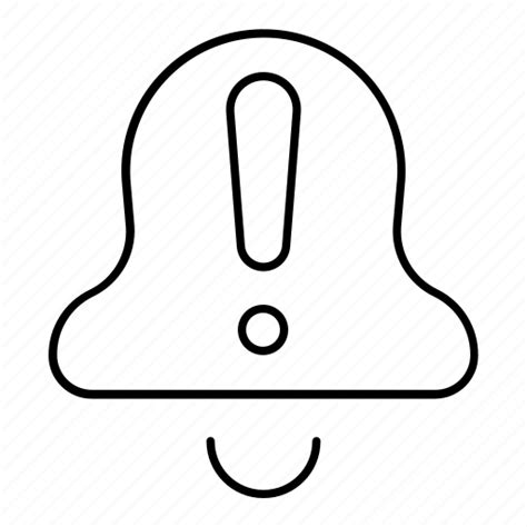 1 Bell Exclamation Alert Warning Notification Icon Download On Iconfinder