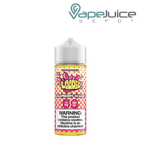 Raspberry Eclair Loaded Eliquid 100ml Vape Juice Depot Reviews On