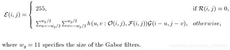 Gabor滤波器构建gabor滤波器是参数设置的依据是 Csdn博客