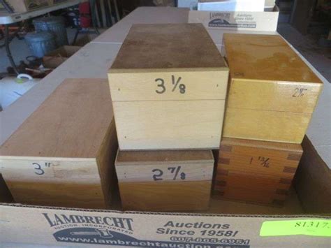Five Large Forstner Bits See All Pics Lambrecht Auction Inc