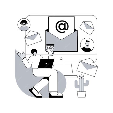 Premium Vector Marketing Automation System Abstract Concept Vector
