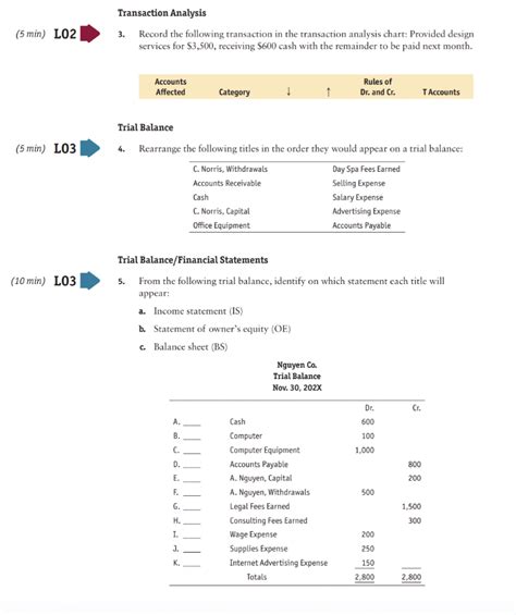 Solved Transaction Analysis Record The Following Chegg Com