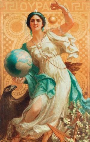 Once Upon A Goddess Urania The Muse Of Astronomy