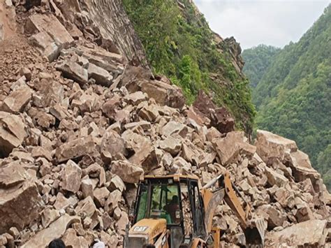 Char Dham Yatra Route Yamunotri Highway Close Gangotri Bandarinath