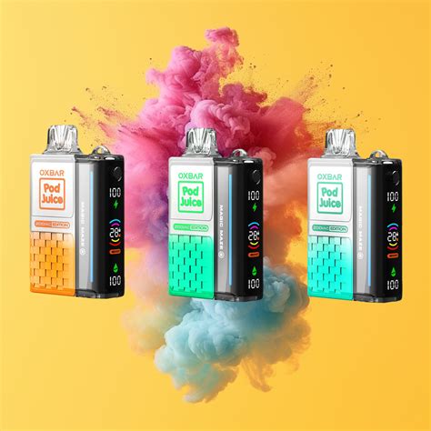 Pod Juice X Oxbar Magic Maze 20 Disposable Vape 30k 30000 Puffs