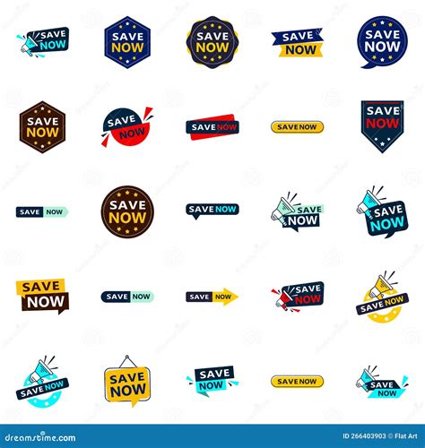 Save Now 25 Fresh Typographic Designs For An Updated Savings Campaign