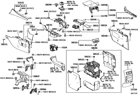 Console Box And Bracket For Lexus Rx300 Al20 4 Generation 12 2017 07 2019 Lexus Car And Auto