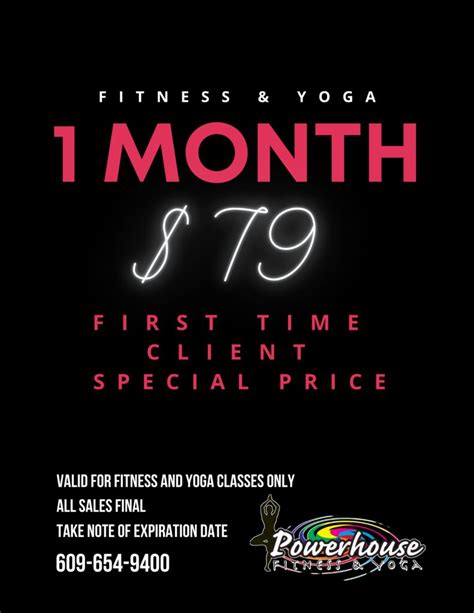 Class Pricing Rates Powerhouse Fitness And Yoga