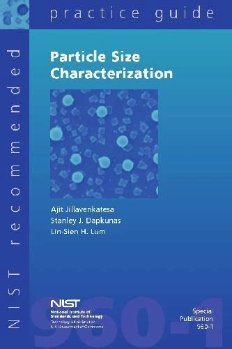 خرید و قیمت دانلود کتاب Particle Size Characterization ترب