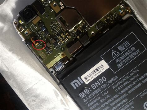 Letak Titik Test Point Xiaomi Redmi 4 Prime