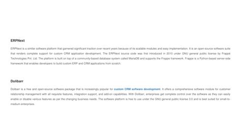 Ppt Crm Application Development For Small Scale Companies Powerpoint