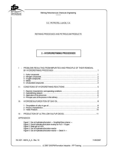 12 I Hydrorefining Processes Pdf Hydrogenation Petroleum